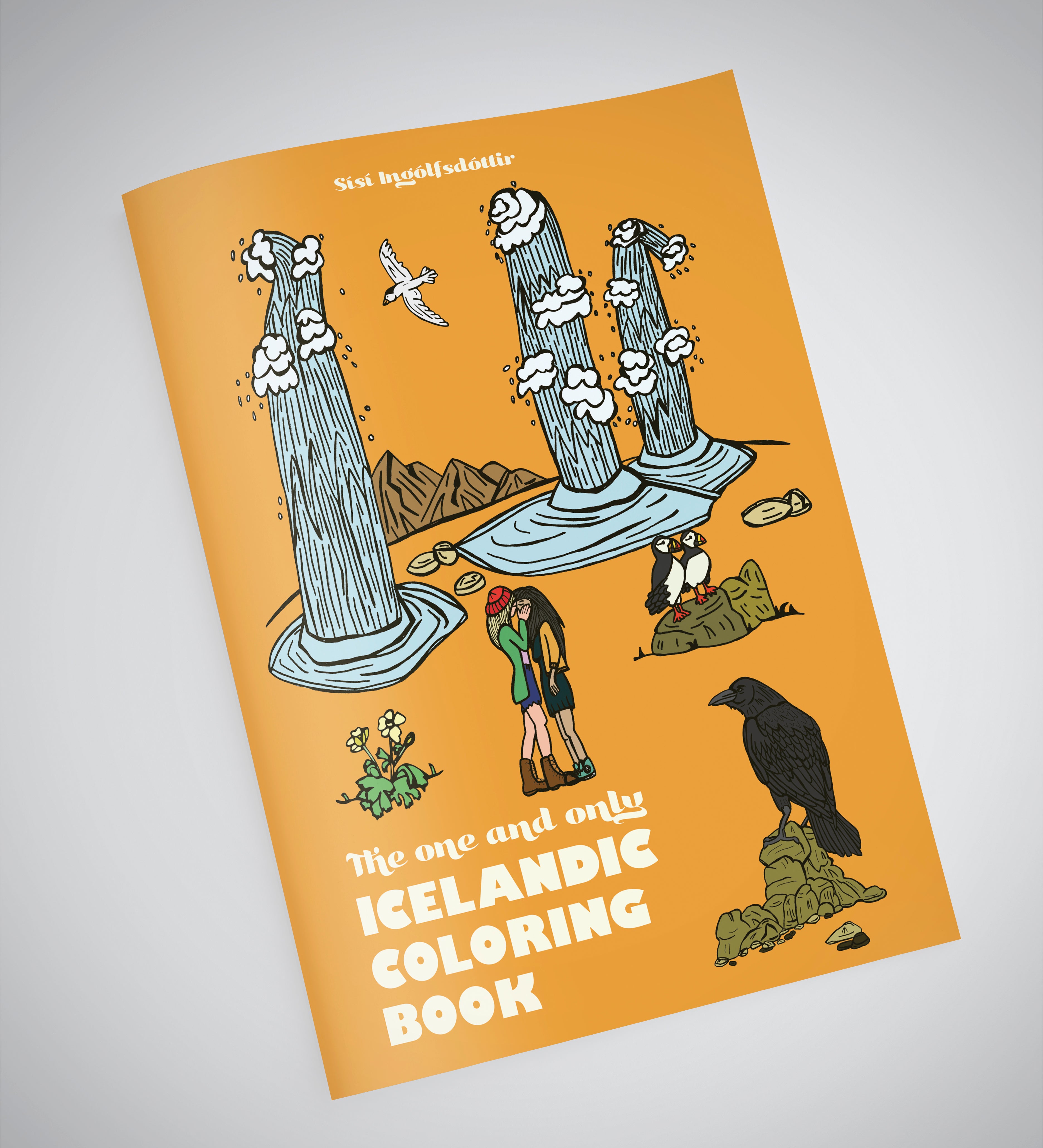The One and Only Icelandic Coloring Book – Salka - bókaútgáfa og bókabúð